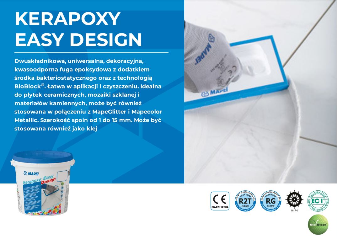 MAPEI Kerapoxy Easy Design fuga epoksydowa kolor 131 wanilia 3kg - Kup ...