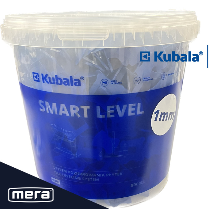 Kubala SMART LEVEL Klipsy 1mm do poziomowania płytek 800szt 1885 - Kup ...