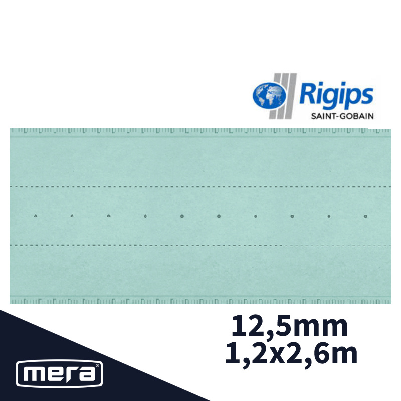 RIGIPS PRO Fire+ Hydro typ DFH2 płyta gipsowa impregnowana (GKFI ...