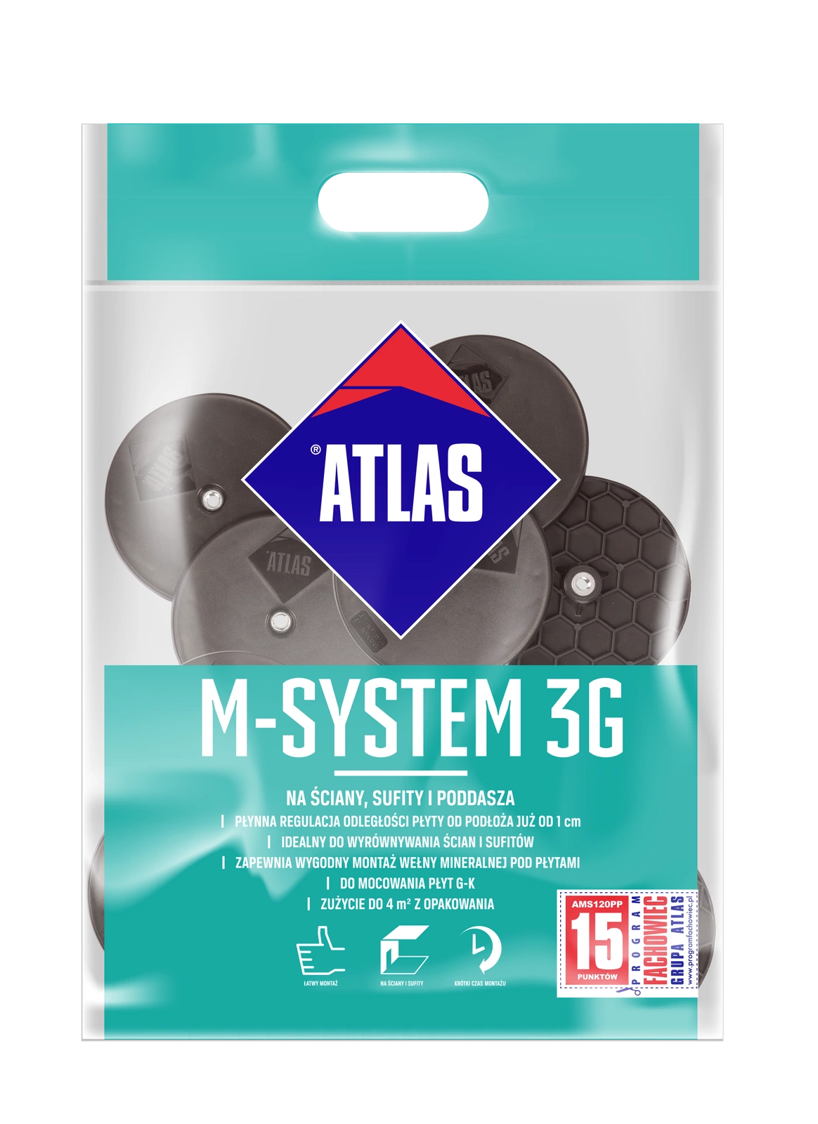 ATLAS M-SYSTEM 3G M8/FI 6,5 L100 od 1cm do 5 cm - Kup teraz! | MERA Sklep