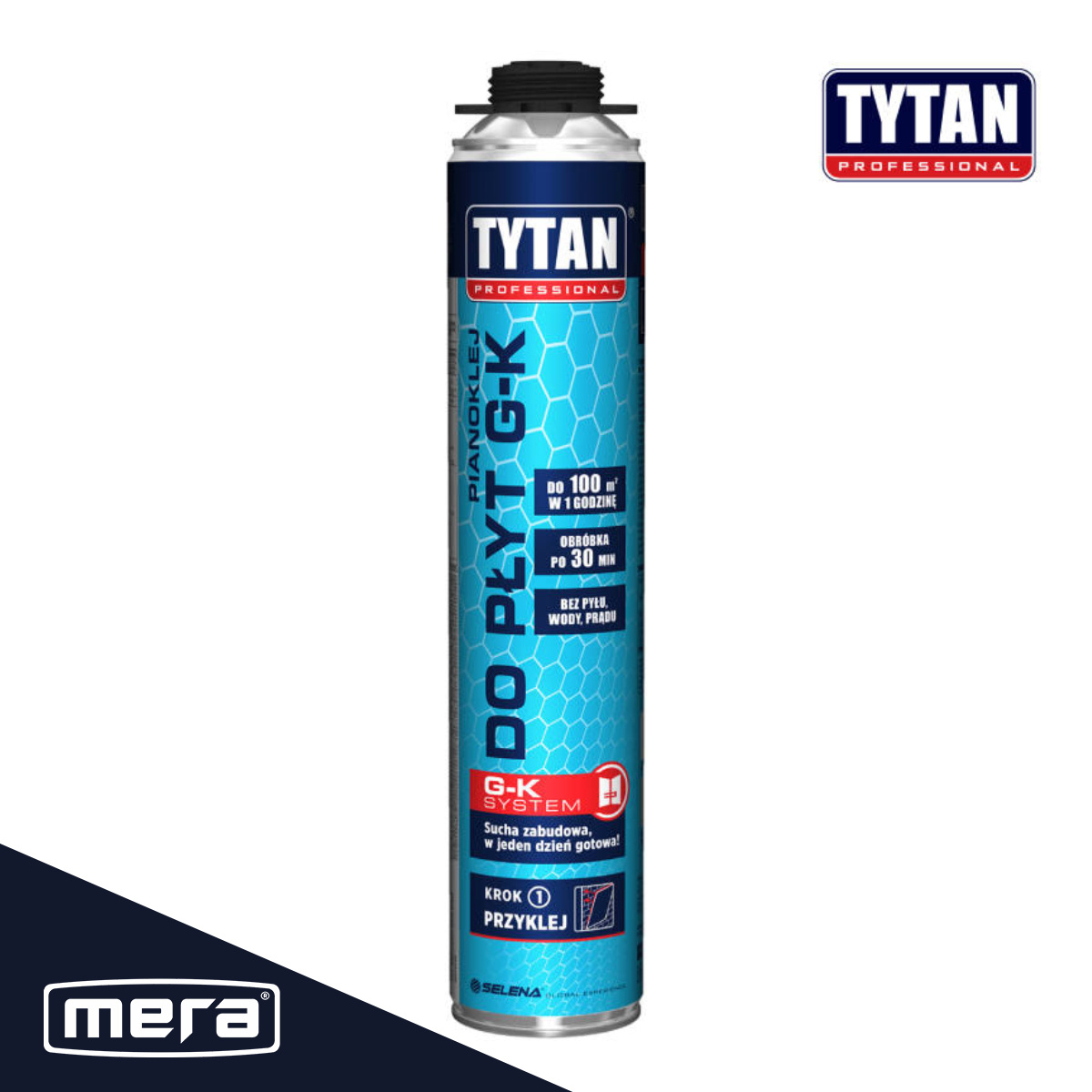 Pianoklej do płyt G-K wer.pistoletowa Tytan Professional 840ml - Kup teraz! | MERA Sklep